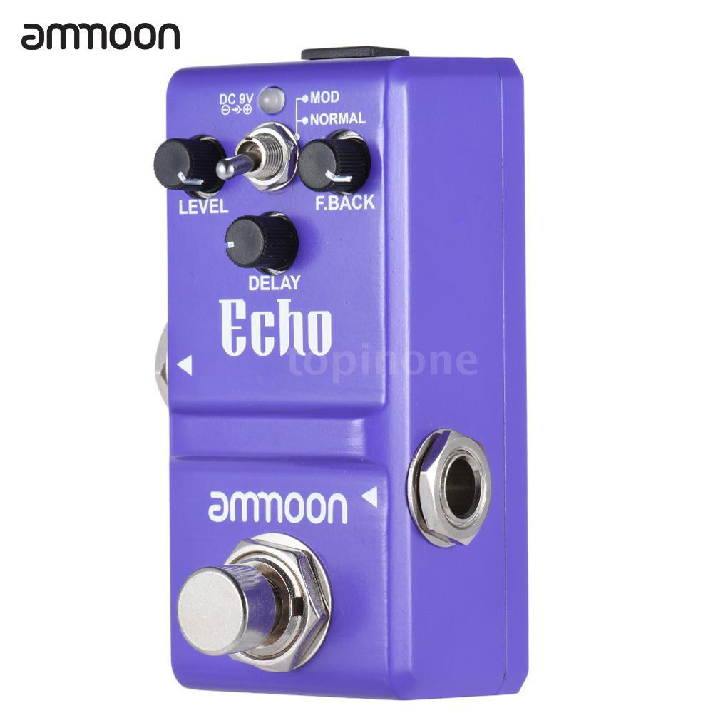 E * M ammoon Nano Series Delay Effect Pedal True Bypass Aluminum Alloy ...