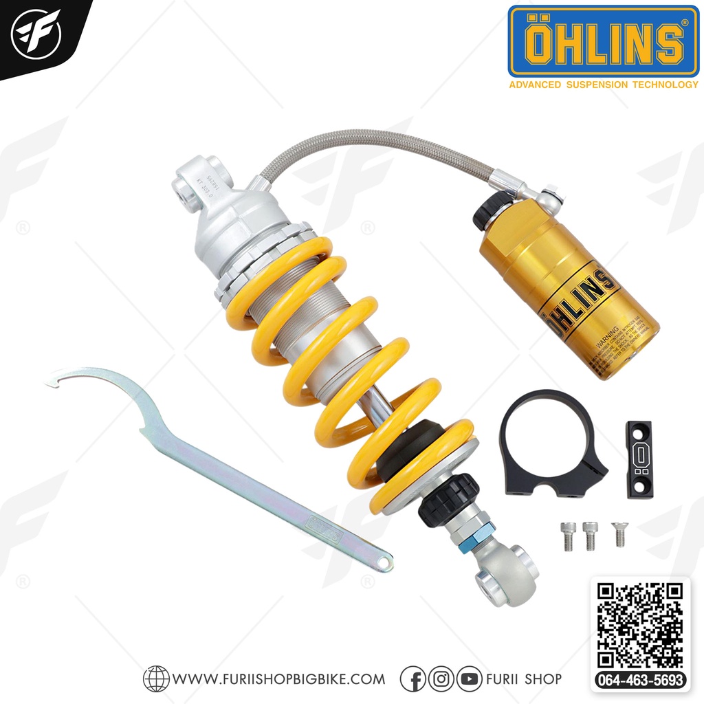 โช๊คหลังแต่ง OHLINS KT 303 For KTM RC 390 2015-2021 | Shopee Thailand