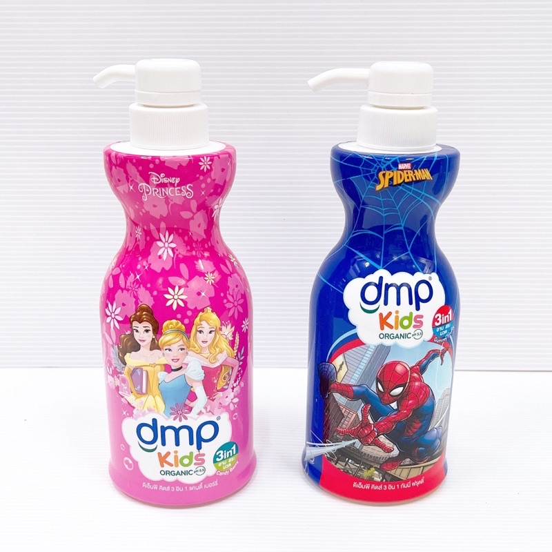 สบู่อาบน้ำ เดอร์มาพอร์น ดีเอมพี คิดส์ dmp kids 3in1 รุ่นหัวปั๊ม ขนาด400 ...