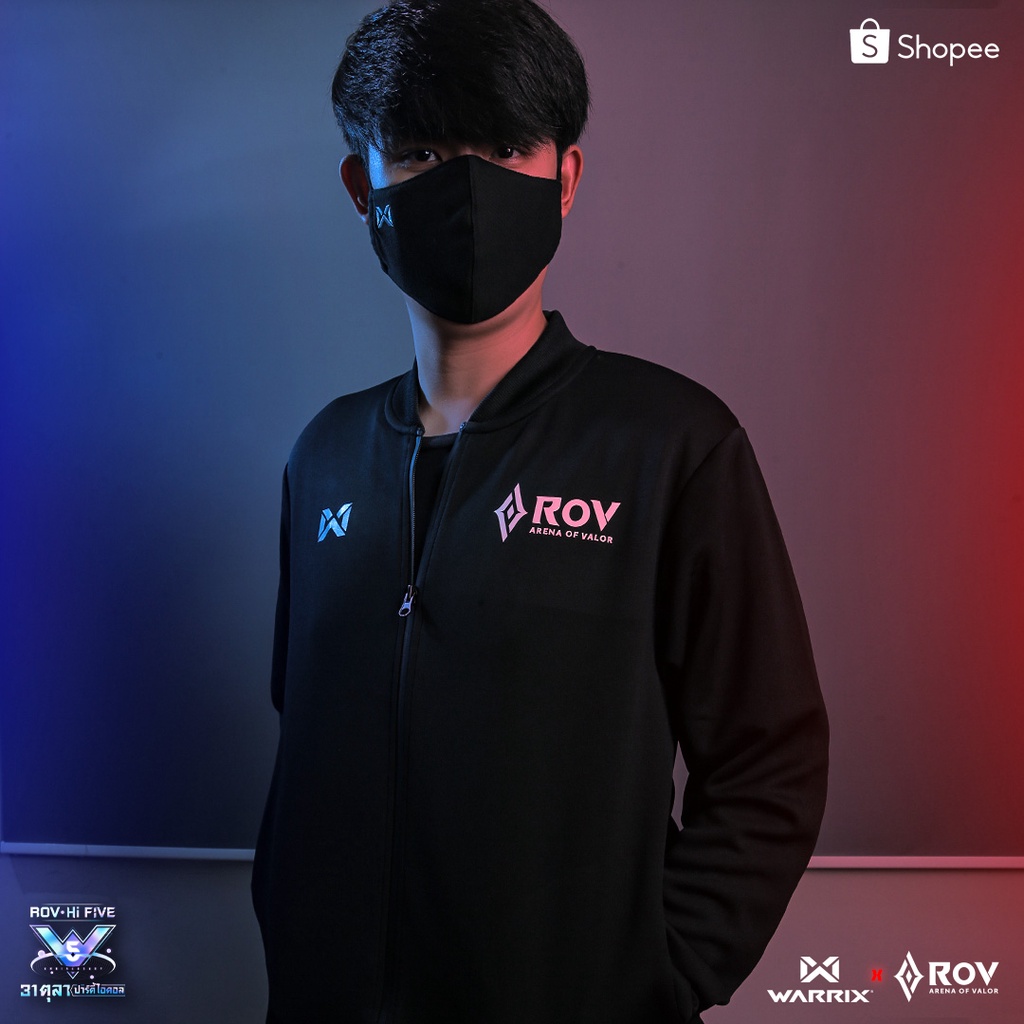 ล็อตสุดท้ายกับ WARRIX Jacket x RoV 5th Anniversary เสื้อแจ็คเก็ตเฟล็ก ...