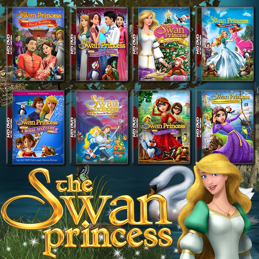 Swan Princess เจ้าหญิงหงส์ขาว 8 ภาค DVD Master พากย์ไทย | Shopee Thailand