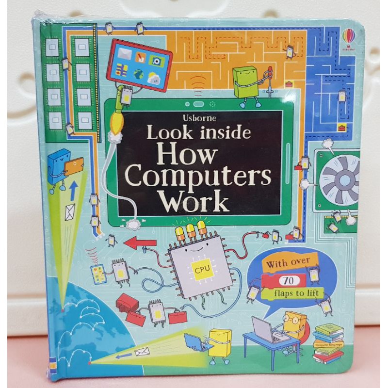 Look Inside How Computers Work เหมาะสำหรับ 4 ขวบ+ Board book กระดาษแข็ง ...