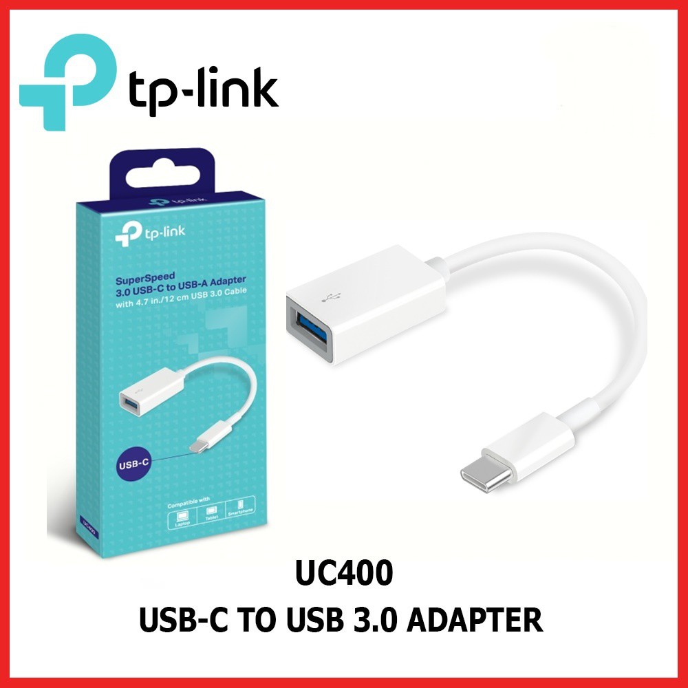 TP-LINK (UC400) SuperSpeed 3.0 USB-C to USB-A Adapter | Shopee Thailand