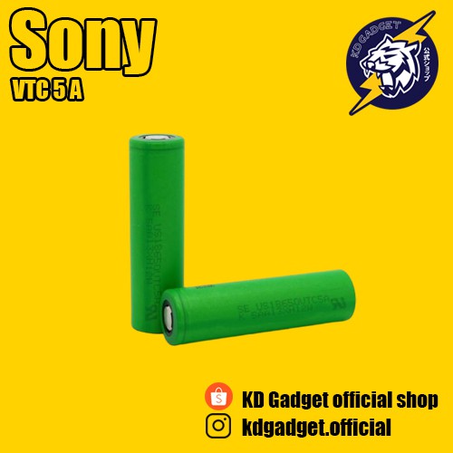 Sony VTC5A 35a 2600mah (ราคาถ่านต่อ1ก้อน)(ของแท้) | Shopee Thailand