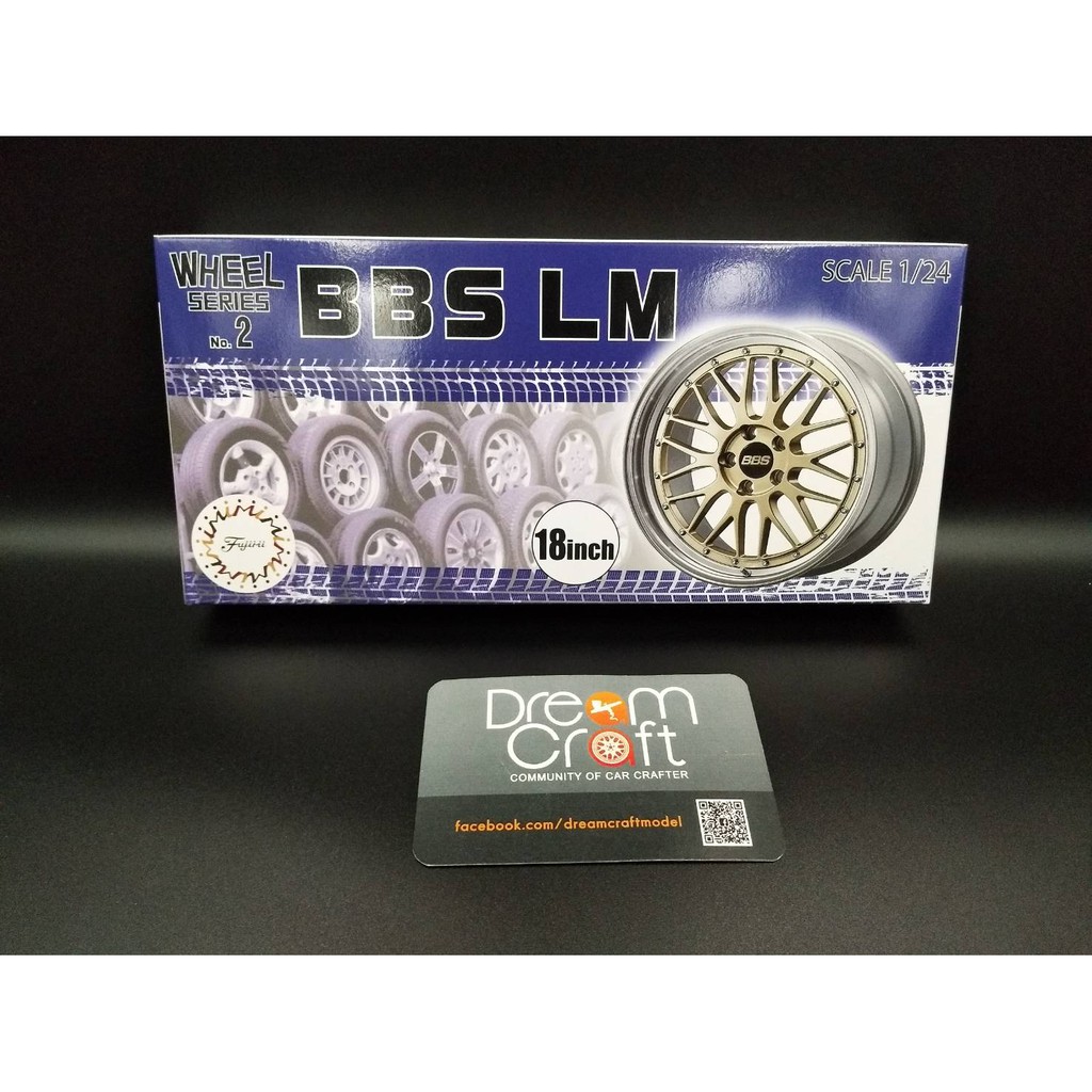 FUJIMI 1/24 BBS LM 18 Inch (ล้ออะไหล่แต่งโมเดลรถ Model DreamCraft) | Shopee Thailand