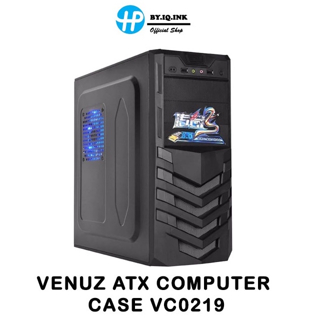 VENUZ ATX Computer Case VC0219/VC0218 - Black | Shopee Thailand