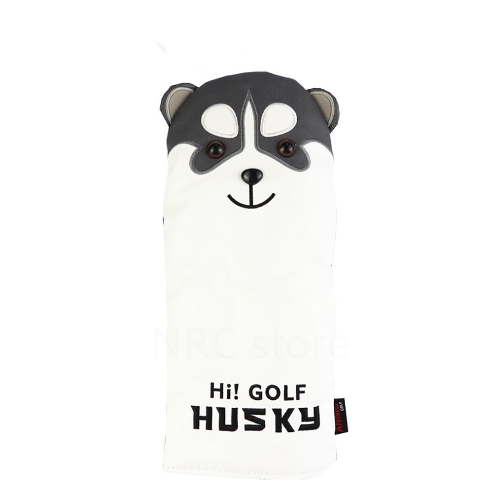 DARNELL Golfer Gift Golf Putter Cover Cartoon Husky Design Golf Club ...