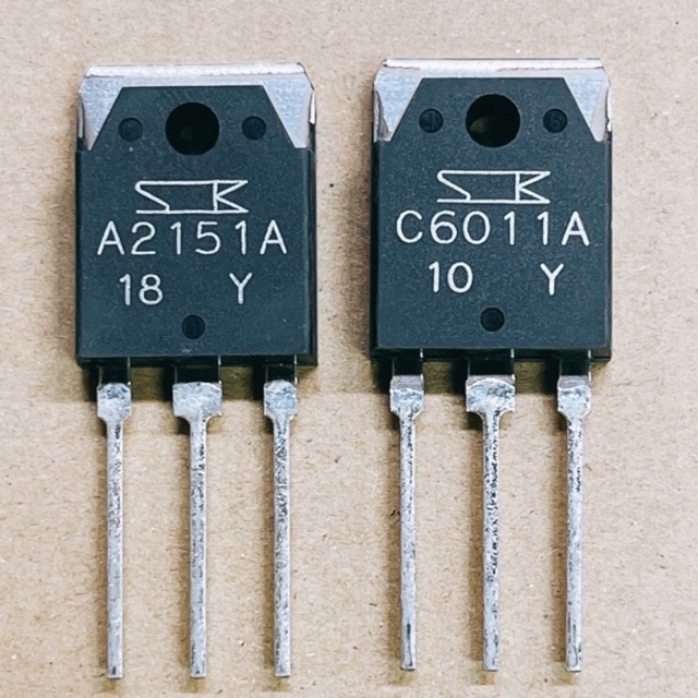 [จำนวน 1คู่] Transitor ทรานซิเตอร์ เบอร์ A2151A - C6011A ยี่ห้อ SANKEN ...