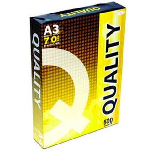 กระดาษถ่ายเอกสาร [Quality] 70g A3 กล่องเหลือง (500 แผ่น) 1 รีม | Shopee Thailand