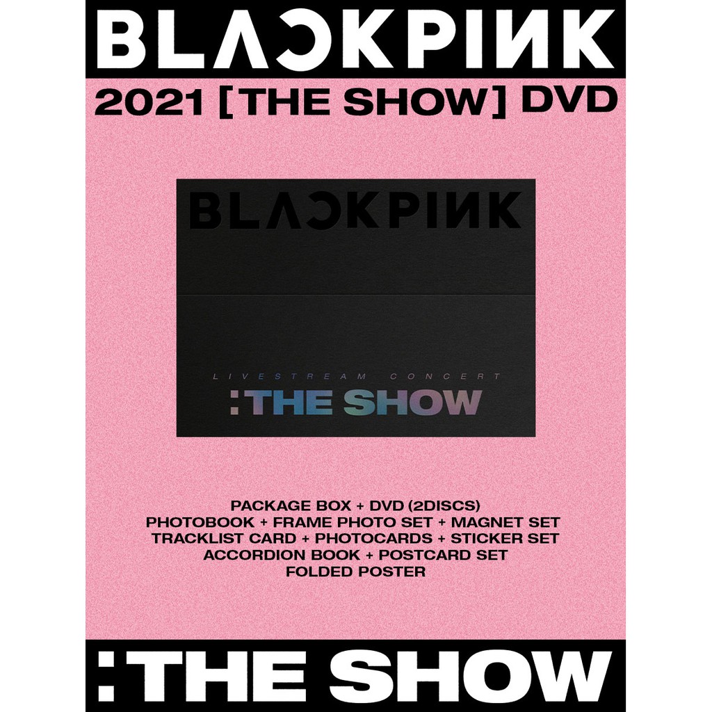 [PRE-ORDER 14/6 ] BLACKPINK 2021 THE SHOW LIVE DVD | Shopee Thailand