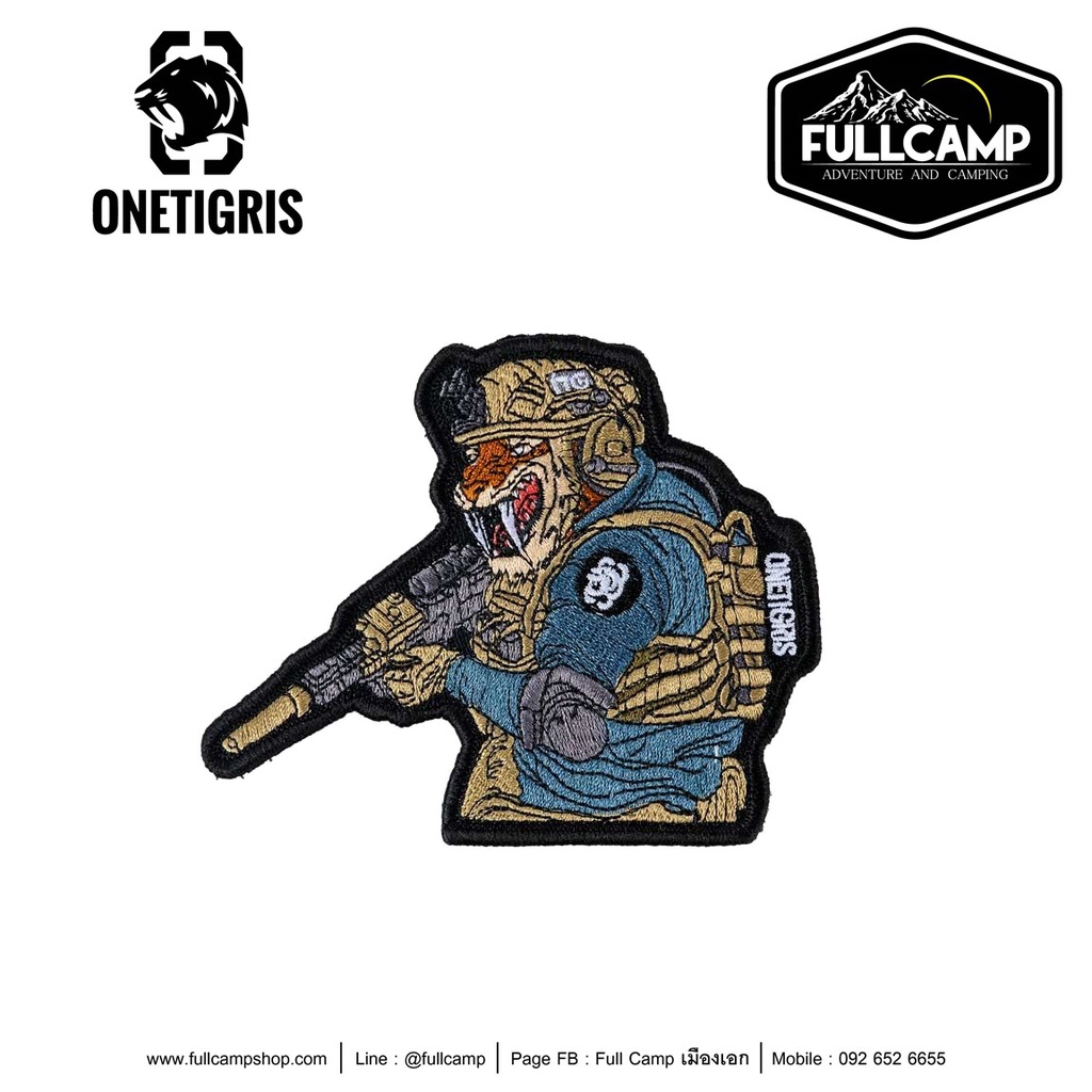 OneTigris อาร์มติดชุด CALLSIGN TIGRIS Mascot Patch อาร์มติดเครื่องแบบ ...