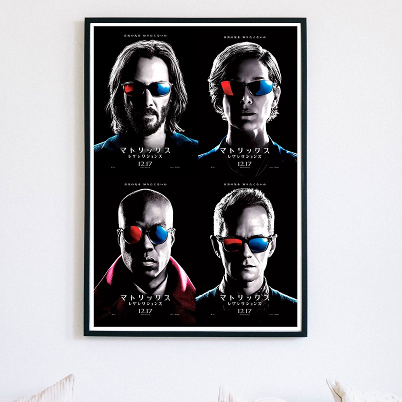 The Matrix 4 : Matrix Resurrections Japanese Character Posters เดอะ ...