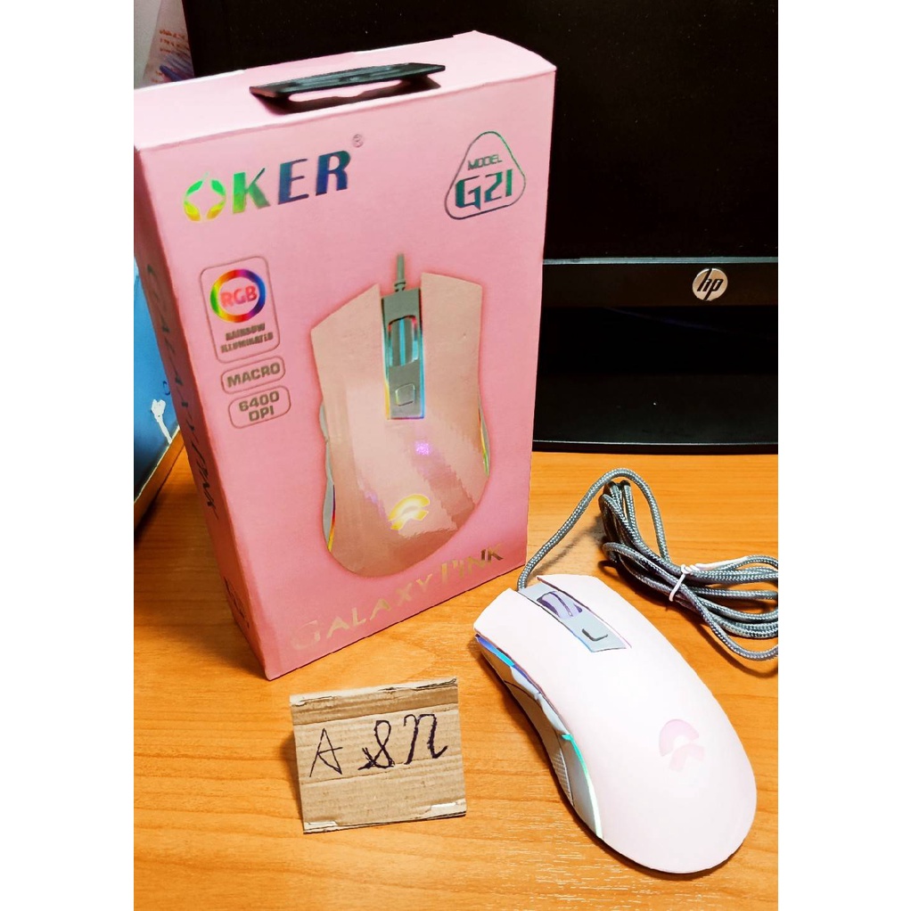 คีย์บอร์ด เกมมิ่ง แมคคานิคอล บลูสวิช Keyboard Gaming Mechanical Backlit K428 Blue switch OKER ...