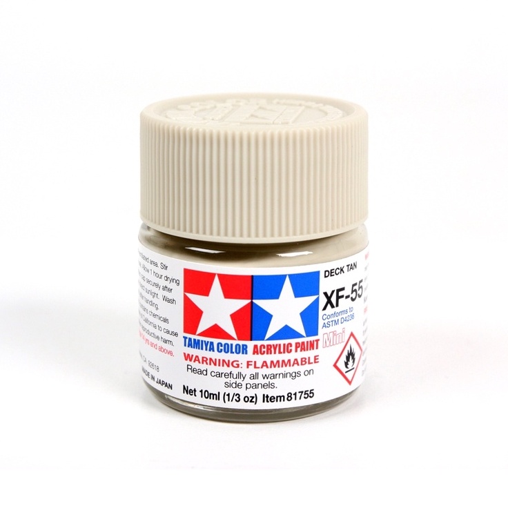 สีอะคริลิค TAMIYA ACRYLIC XF-49 81749, XF-50 81750, XF-51 81751, XF-52 ...