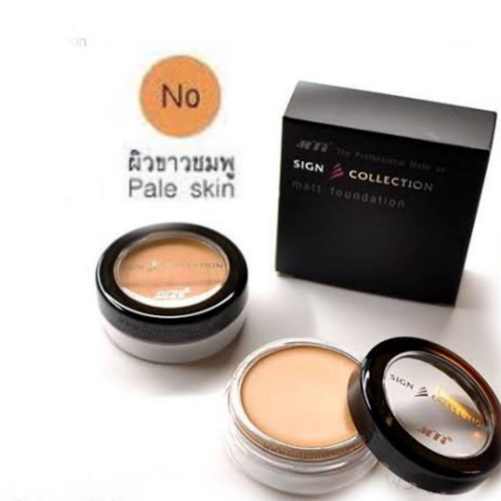 รองพื้น เนื้อแมทท์ ติดทนนาน กันน้ำ กันแดด คุมมัน ปกปิด เรียบเนียนเป็นพิเศษ ชุ่มชื้น MTI Sign ...