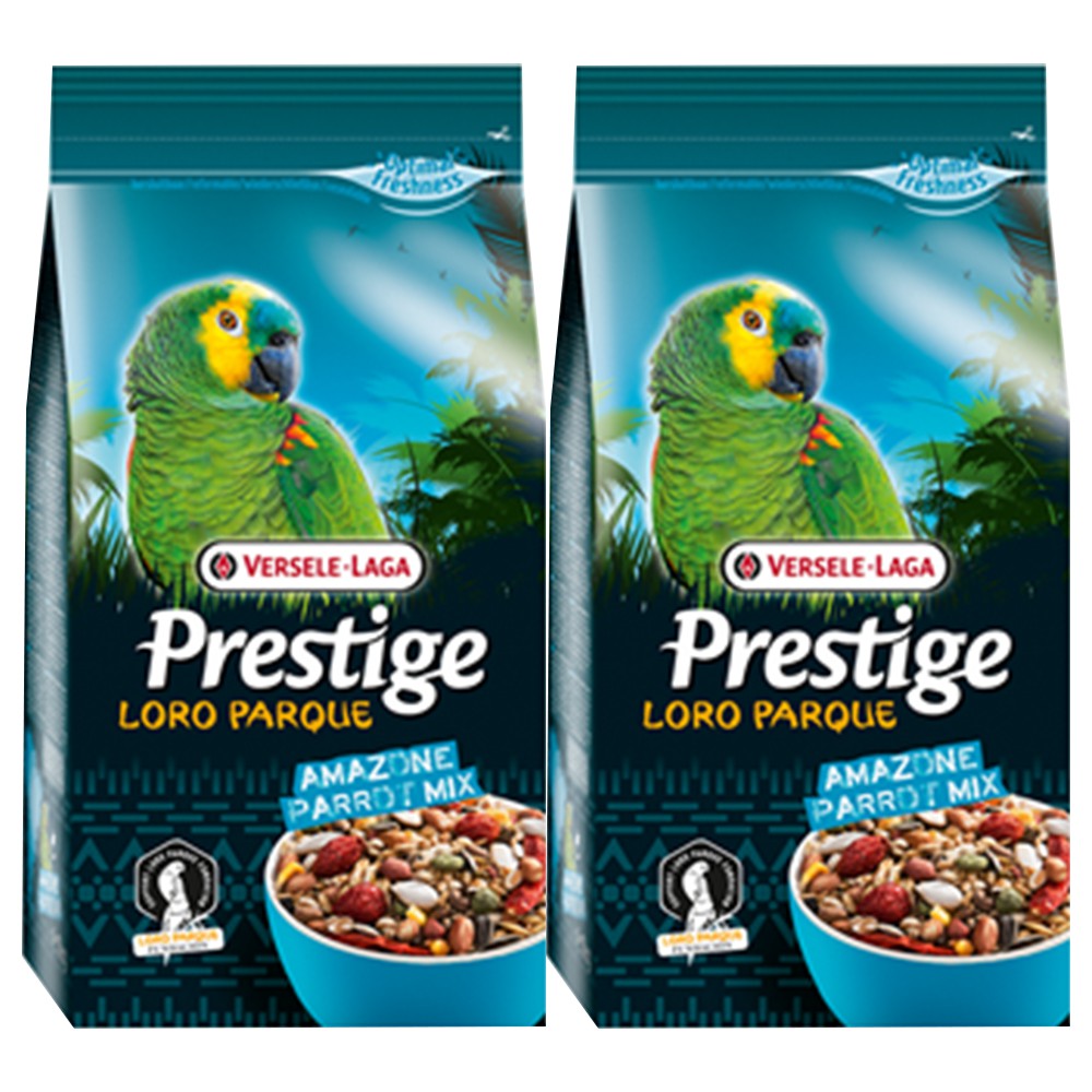 Versele Laga Amazon Parrot Bird Food Loro Parque Mix 1 kg (2 bags ...