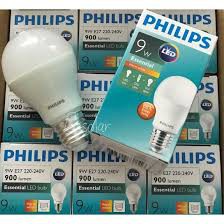 PHILIPS # Essential LED Blub 9W E27 | Shopee Thailand