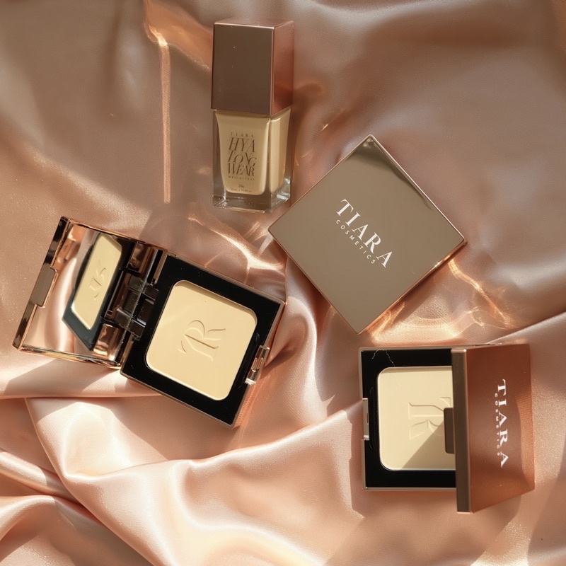 แป้งพัฟ + รองพื้น เทียร่า Tiara Cosmetic | Shopee Thailand