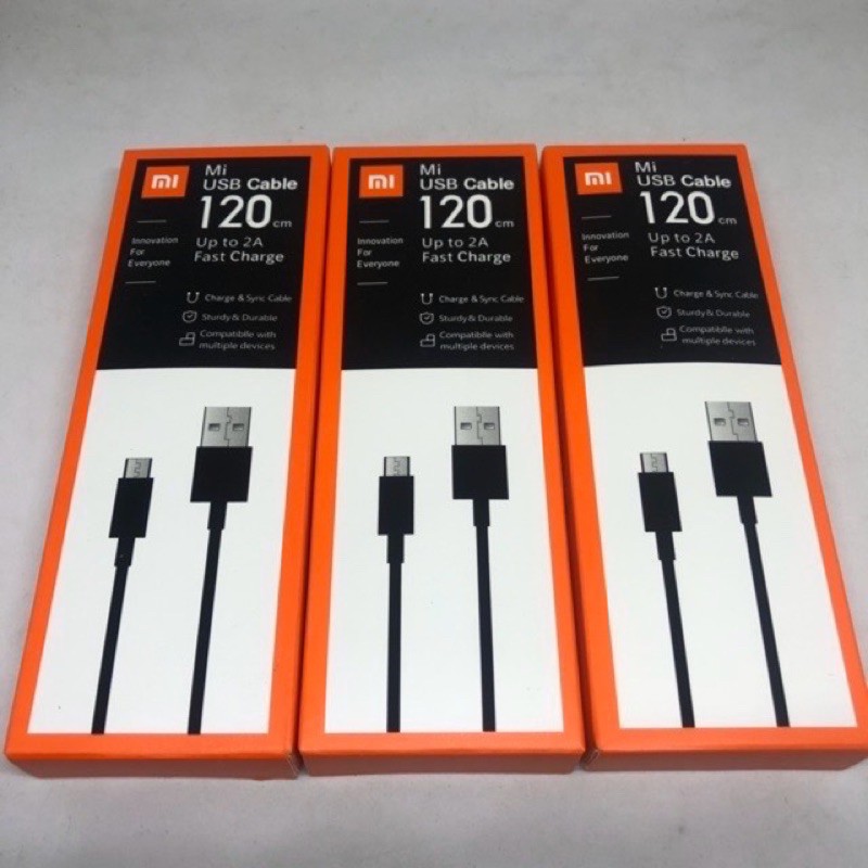 mi Micro usb Cable Original (สายชาร์จ Mi แท้ ) | Shopee Thailand
