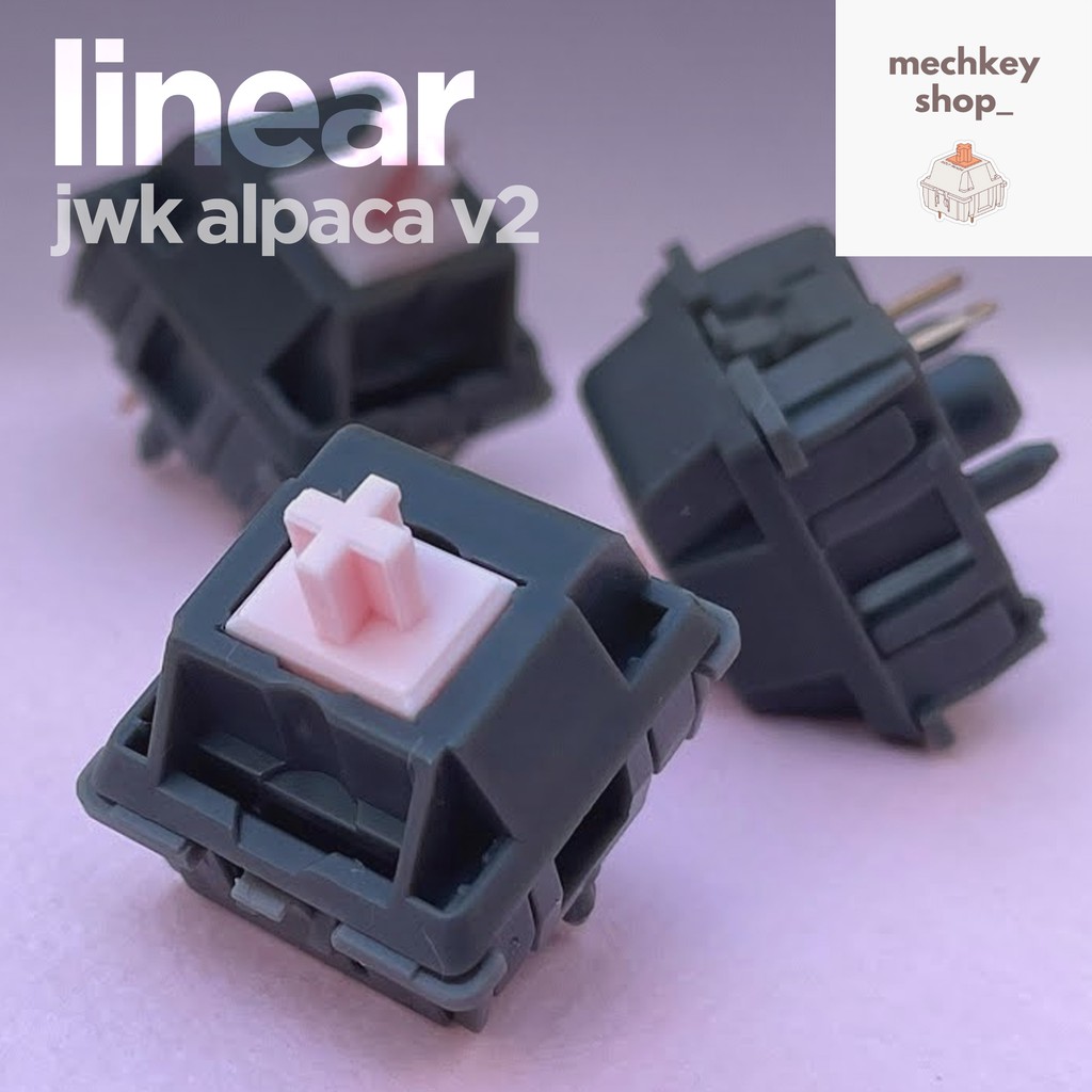 [Linear] JWK/Durock Alpaca | 62g | Mechanical Keyboard Switch สวิทช์ ...