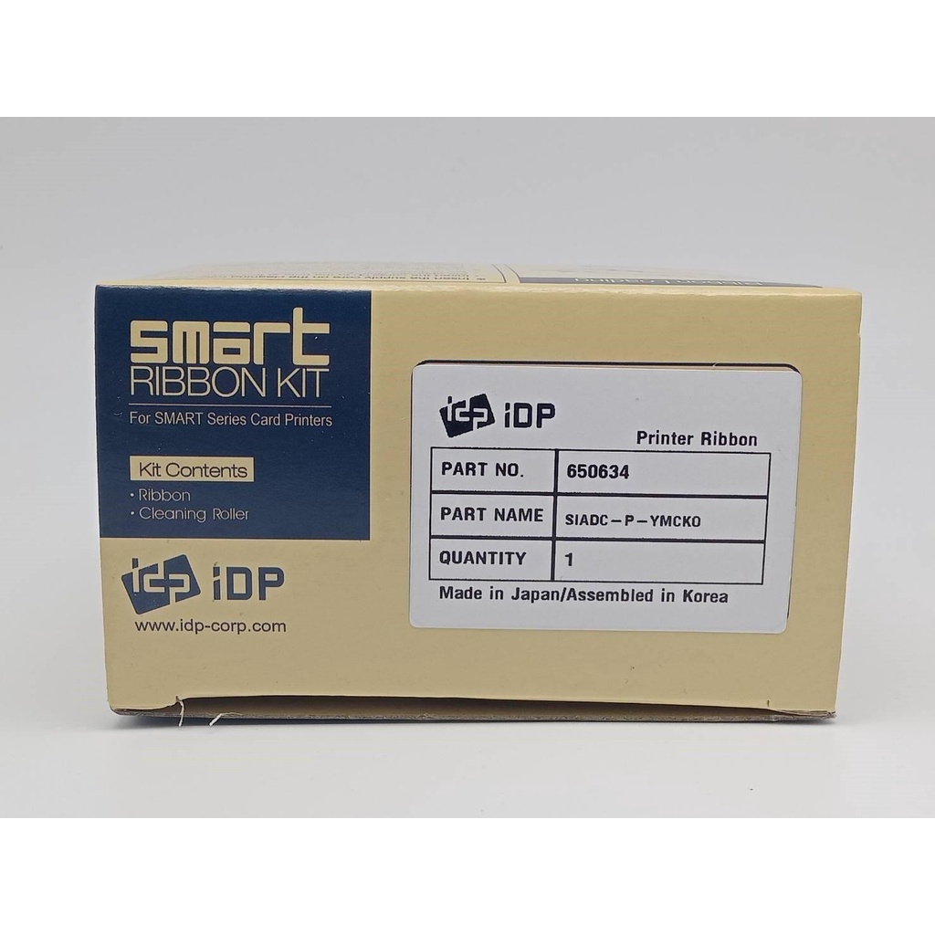 หมึกพิมพ์สี SMART รุ่น 50S,50D,30S (ของแท้ผลิตญี่ปุ่น) YMCKO ribbon 250 ...