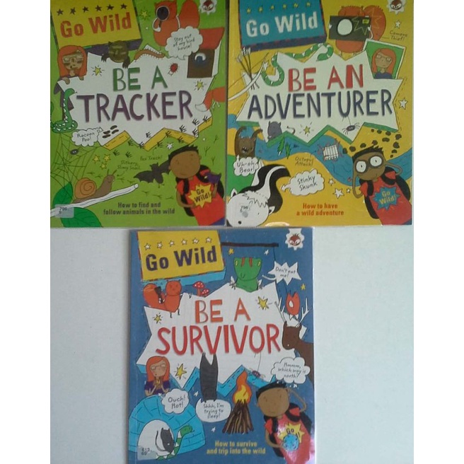 (103-2) Go wild be an adventurer, a tracker, and a survivor หนังสือมือ ...