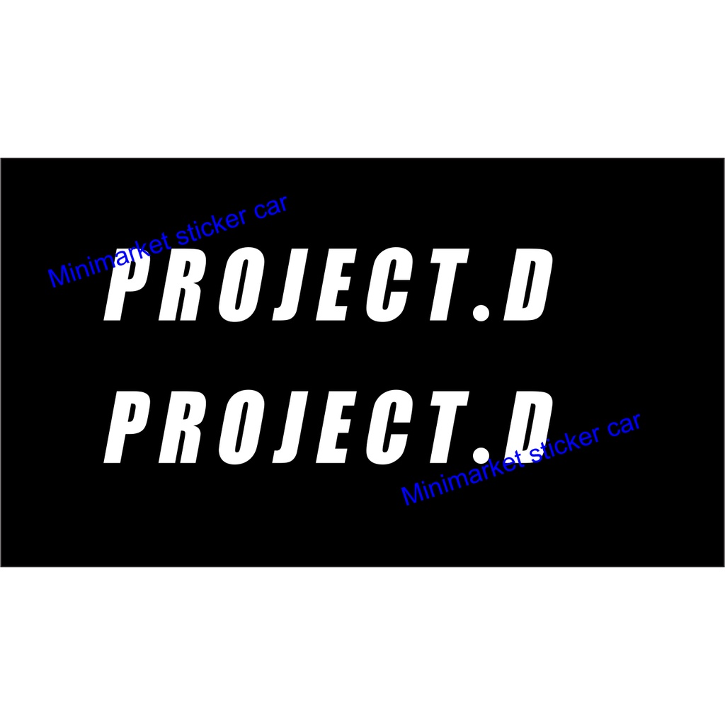 Jdm PROJECT INITIAL D สติ๊กเกอร์รูปลอก | Shopee Thailand