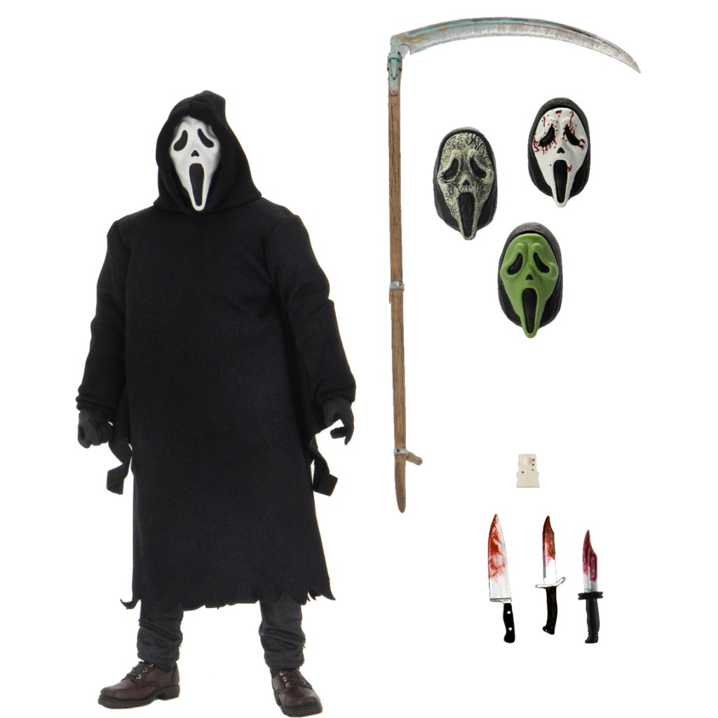 NECA - Ghost Face - 7" Scale Action Figure - Ultimate Ghost Face ...