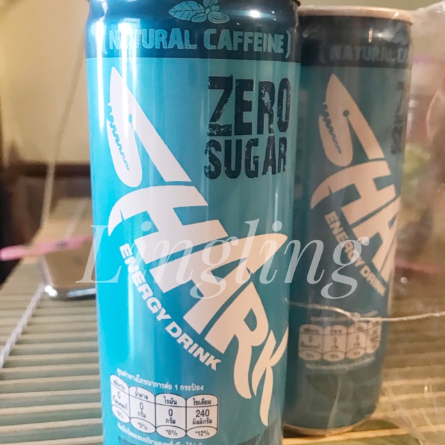 SHARK zero sugar 250 ml สีฟ้า | Shopee Thailand