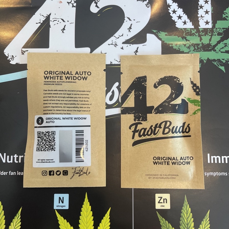 เมล็ดกัญชา Original White Widow (Auto) - Fastbuds | Shopee Thailand