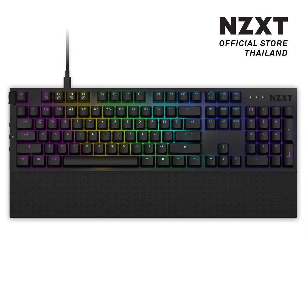 [กรุงเทพฯ ด่วน 1 ชั่วโมง] NZXT KEYBOARD FUNCTION US QWERTY/ANSI White ...
