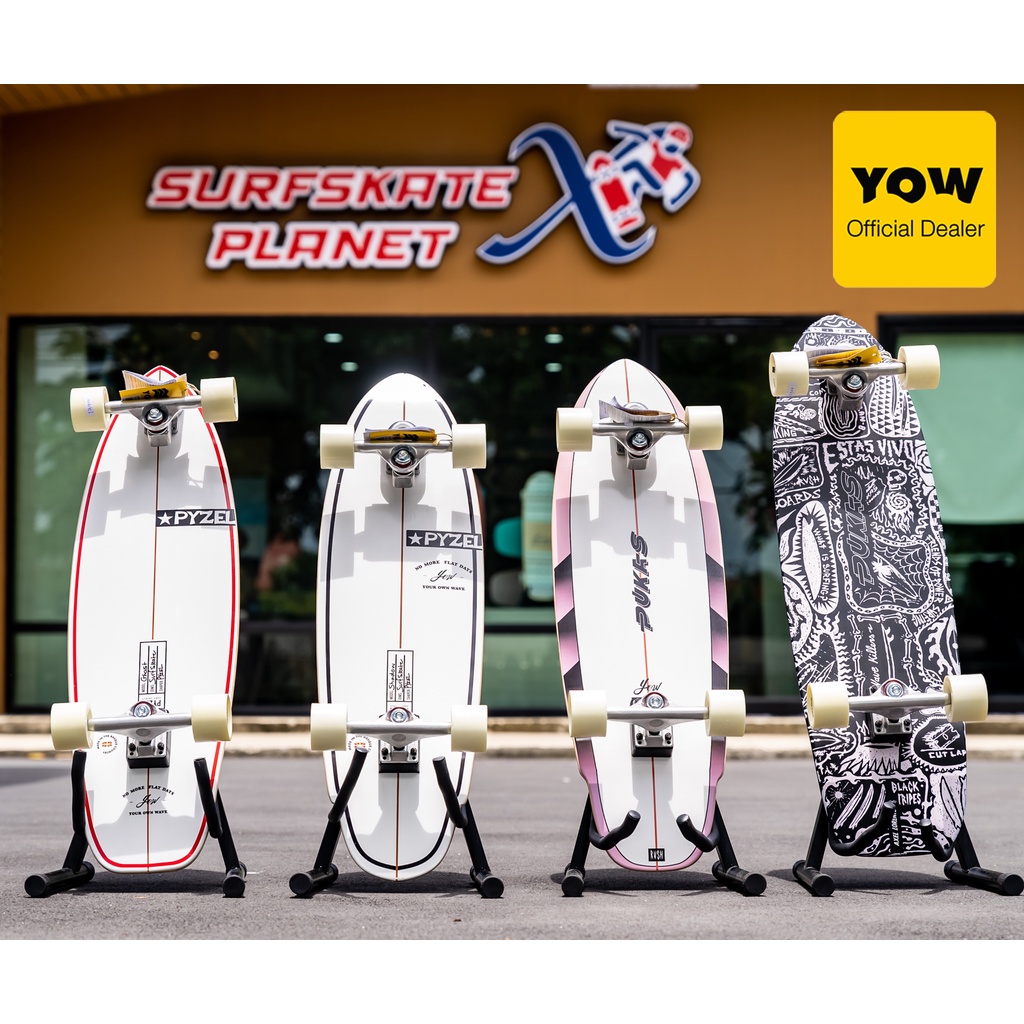 Yow Surfskate - Shaper series Pyzel - PUKAS - Surfskate Planet X ...