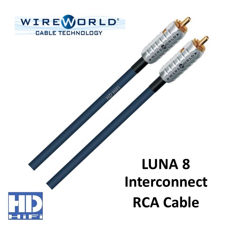 WireWorld Luna 8 Interconnect RCA Cable | Shopee Thailand