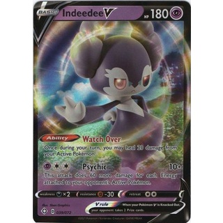 การ์ดโปเกมอน TCG Indeedee V SS Shining Fates 039/072 อัลตร้า | Shopee ...