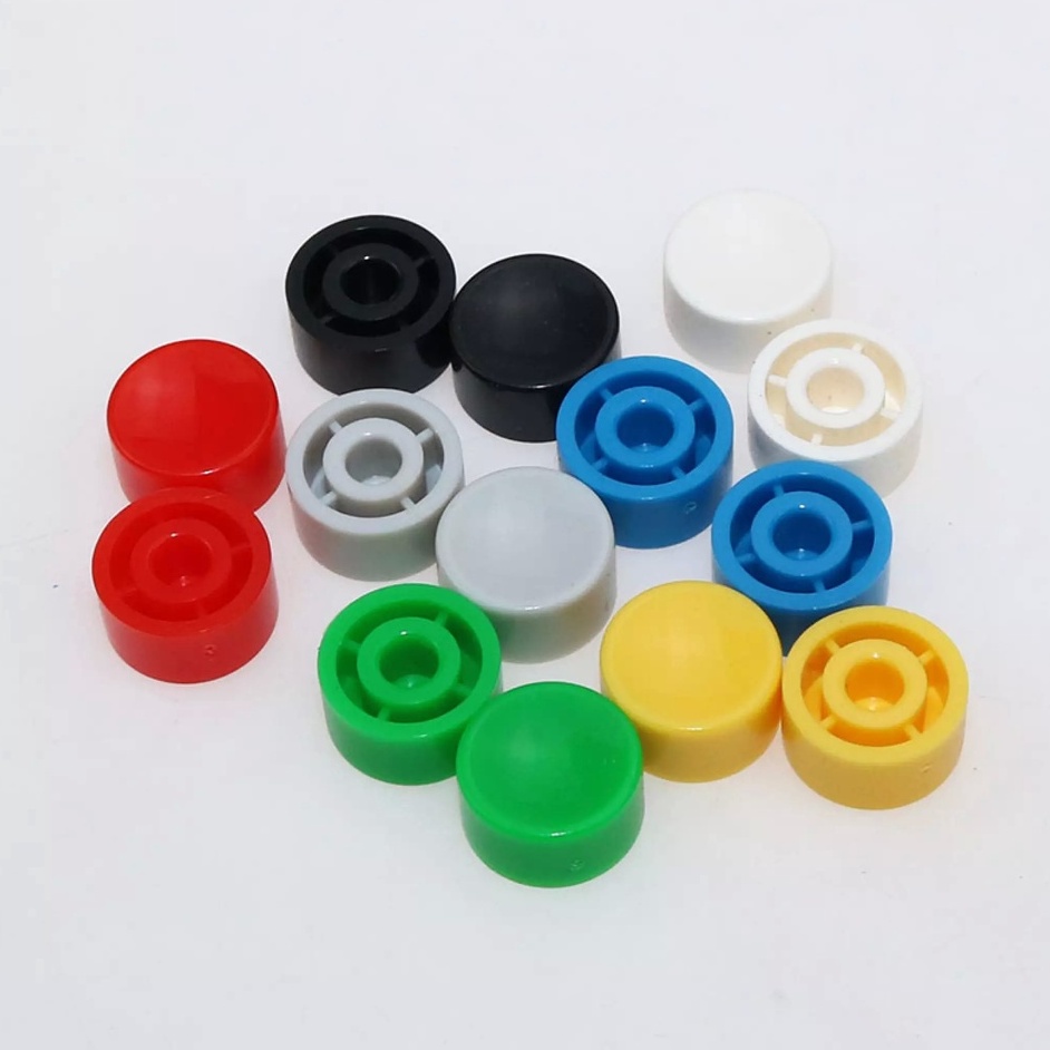 Cap switch 5 ชิ้น หมวกสำหรับสวิตซ์กด 6x6mm แบบกลม | Shopee Thailand