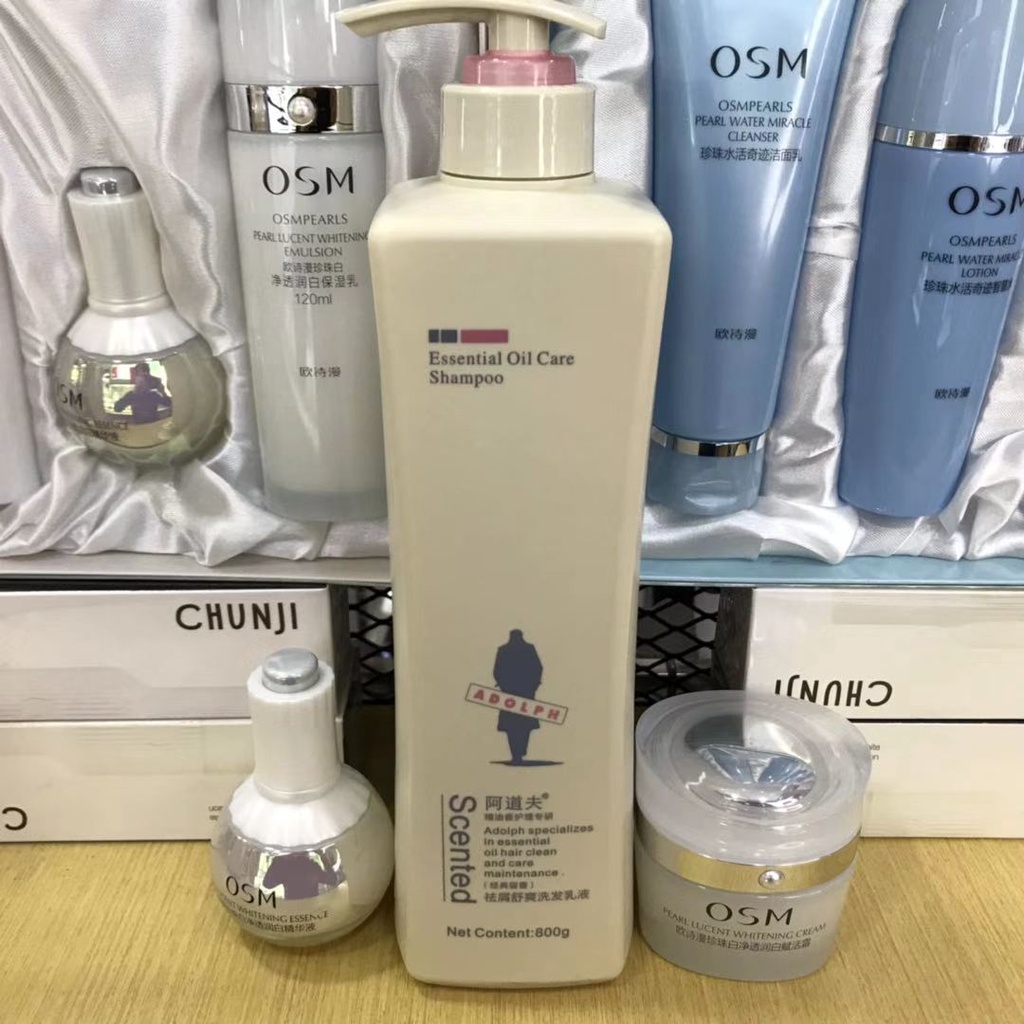 แชมพู#Adolph Shampoo Conditioner Body Wash 800g500g Anti-dandruff ...