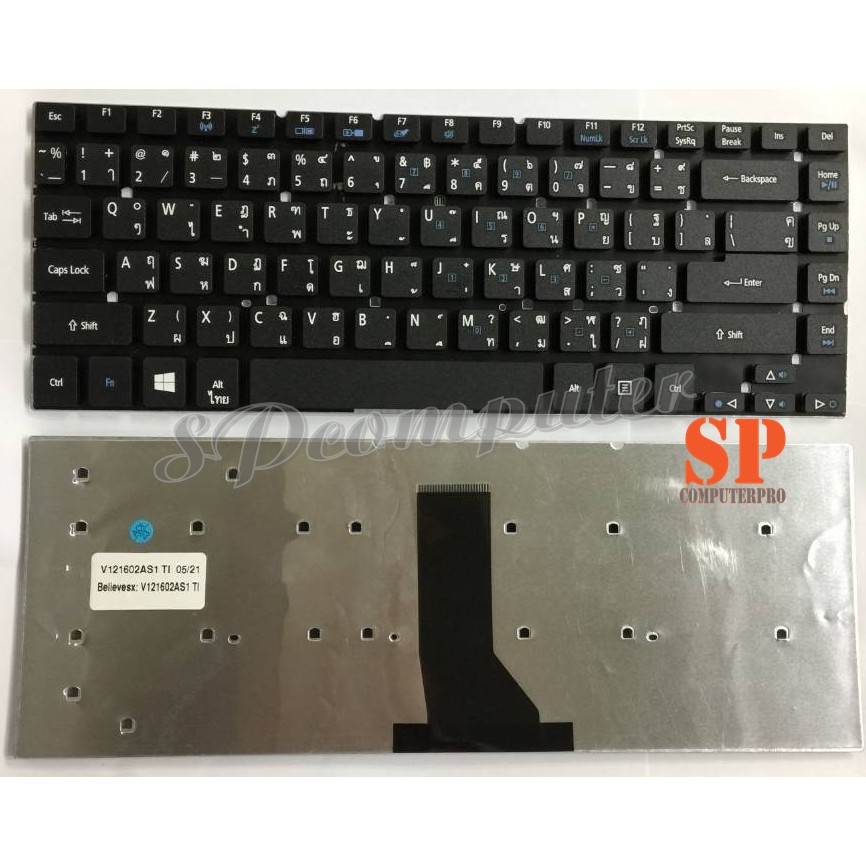 Keyboard Acer คีย์บอร์ด Acer Aspire Es1 431 4755 4755g E1 470 E1 472