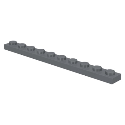 Lego part (ชิ้นส่วนเลโก้) No.4477 Plate 1 x 10 | Shopee Thailand