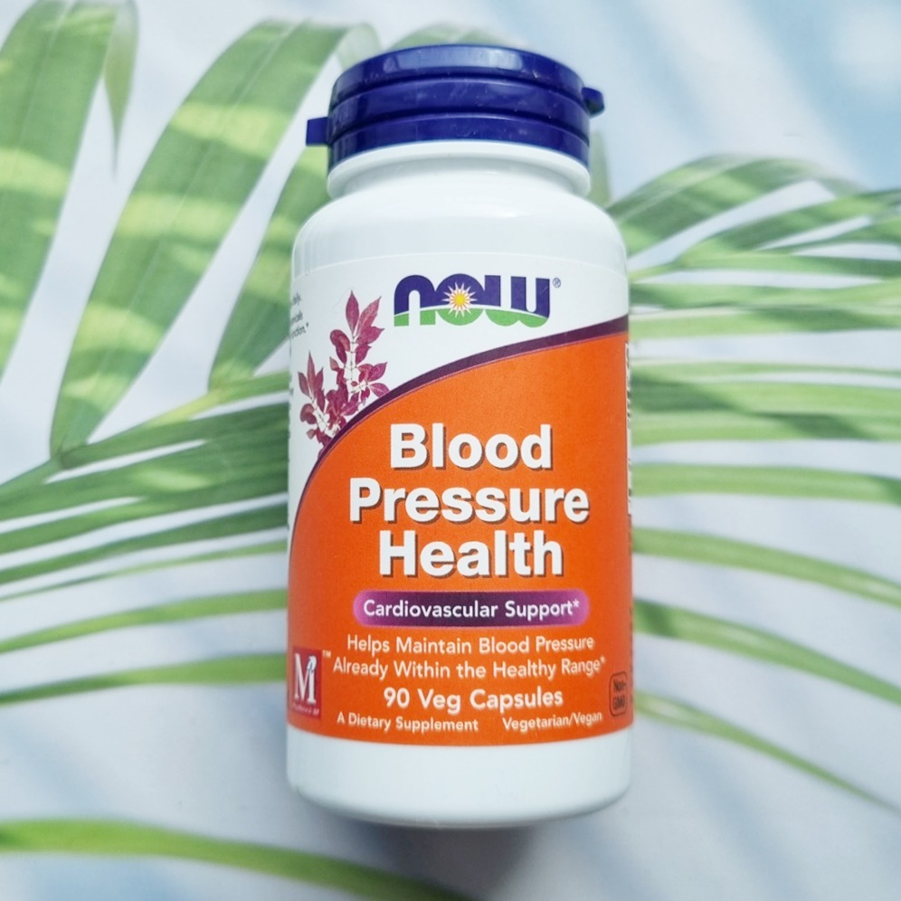 อาหารเสริม สุขภาพความดันโลหิต Blood Pressure Health 90 Veg Capsules ...