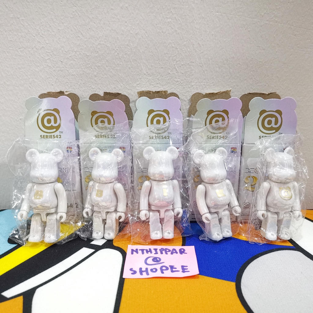 ขาย Bearbrick Be@rbrick Kubrick 100% series 42 S42 Basic สี ไข่มุก Pearl @ ของใหม่ ของแท้ พร้อม ...