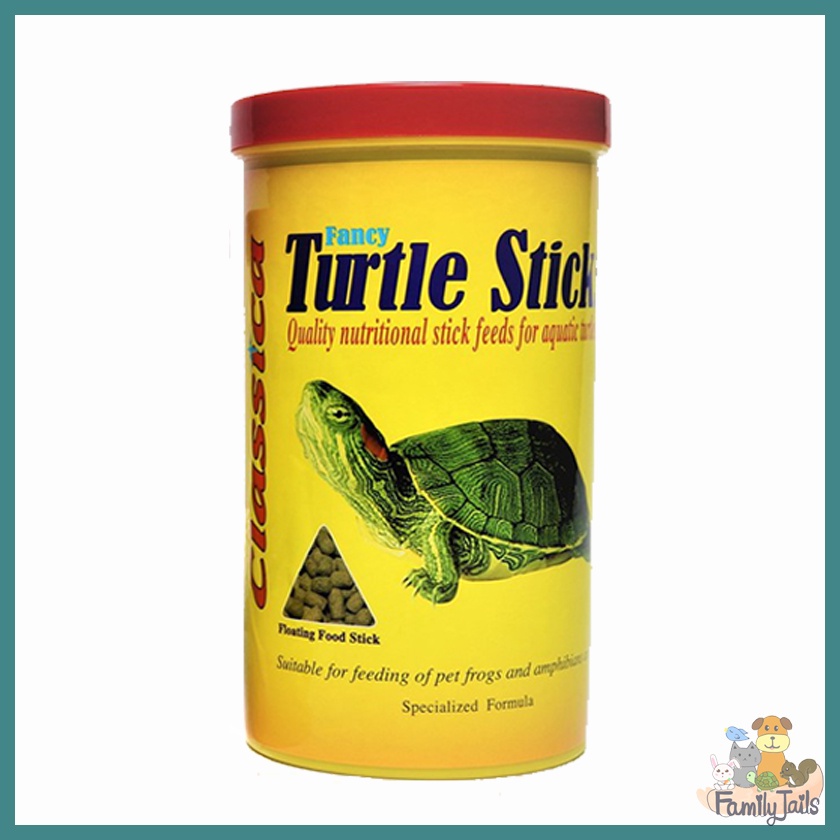 Classica Fancy Turtle Sticks อาหารเต่าน้ำญี่ปุ่น กบ และสัตว์ครึ่งบก ...