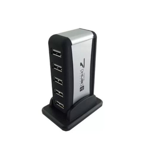 USB 7-Port HUB Powered +AC Adapter Cable High-Speed | Shopee Thailand