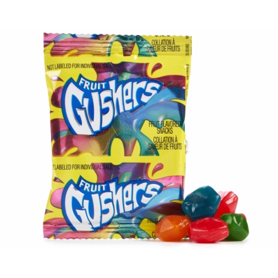 Gushers Splash Packet - Tropical & Strawberry Splash, Super Sour Berry ...