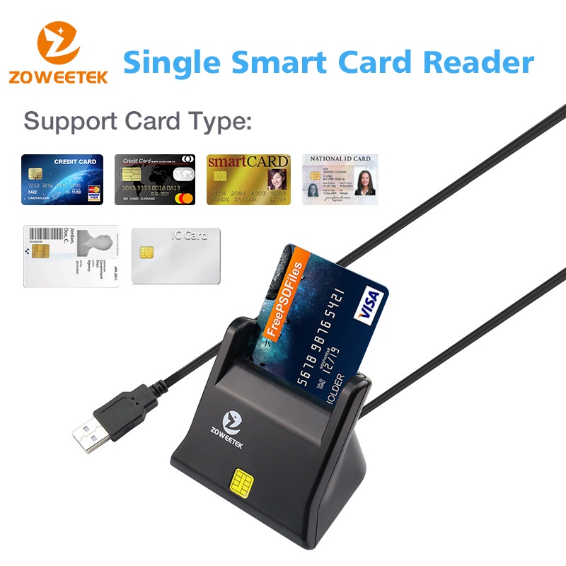 USB IC ID CAC Chip เครื่องอ่านสมาร์ทการ์ด ขาตั้งเครื่องอ่านบัตรสมาร์ท ...