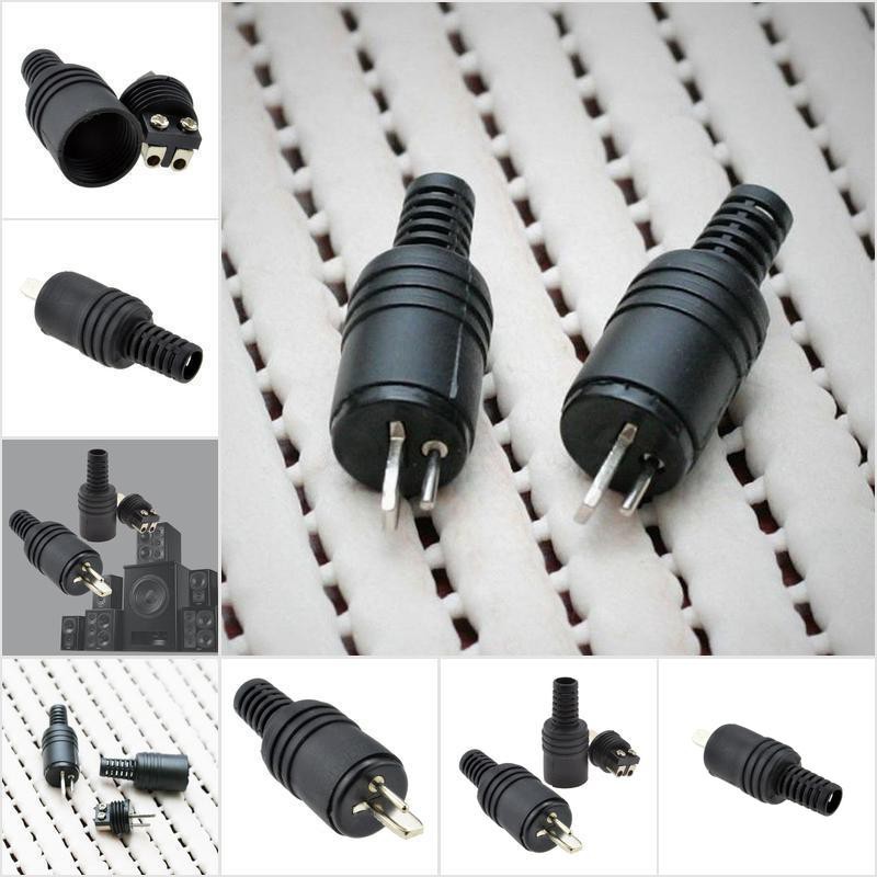 Tbth ปลั๊กลําโพง DIN 2 ขา และขั้วต่อสกรูไฮไฟ [2 แพ็ค] | Shopee Thailand