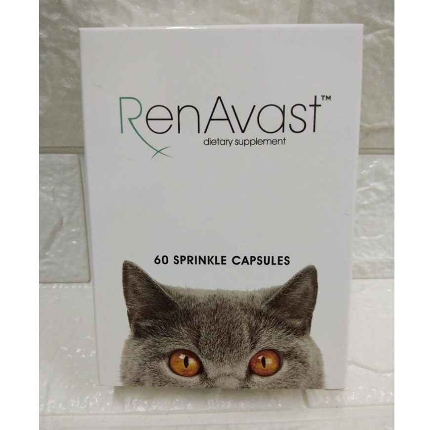 RenAvast CAT อาหารเสริม บำรุงไตแมว 60 เม็ดทะเบียนอาหารสัตว์เลขที่ ...