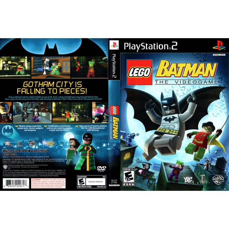 LEGO BATMAN [PS2 US : DVD5 1 Disc] | Shopee Thailand
