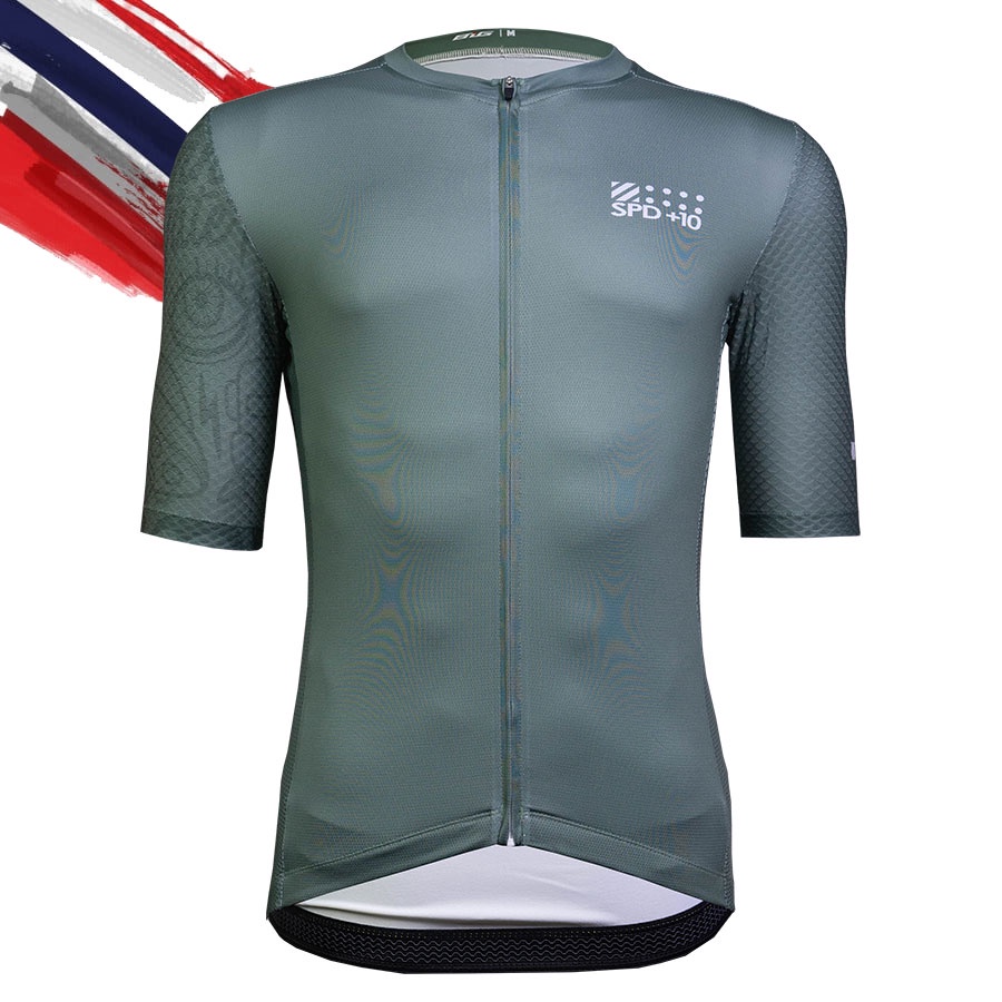 เสื้อจักรยาน BIG Jersey รุ่น SPD+10 GREEN (Aero Type) | Shopee Thailand