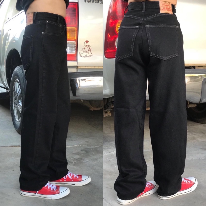 ขาต่อdickies ขาต่อดิกกี้ กระบอกดำขาด1 กระบอกดำสนิท กระบอกสนิม เฟดขาว