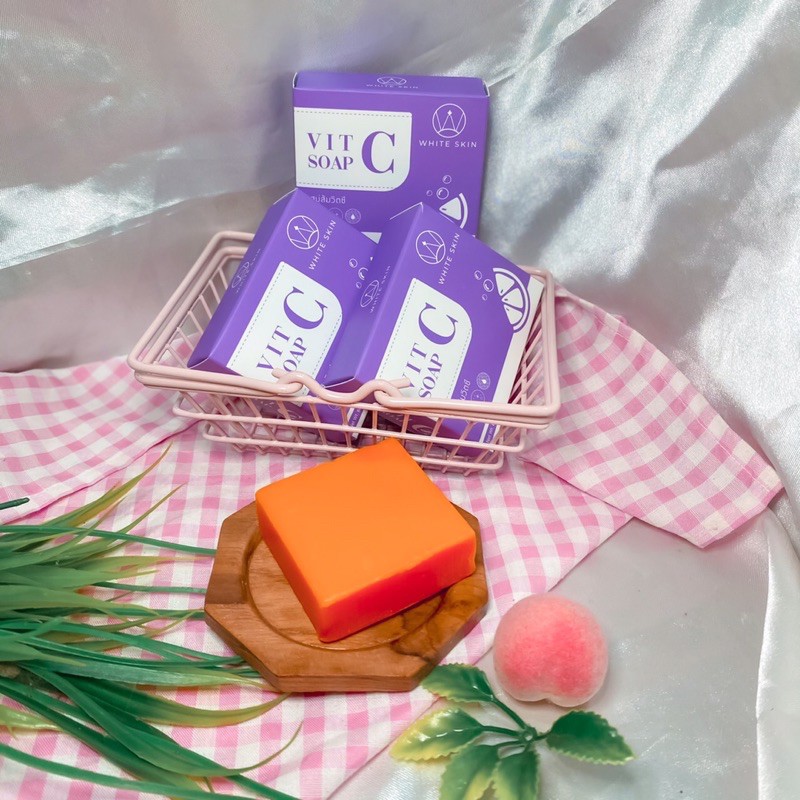 Vit C soap(สบู่ส้มวิตซี) | Shopee Thailand